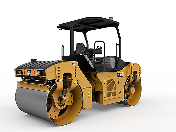 Ficha técnica do Rolo Compactador Caterpillar CB7 - Popagro