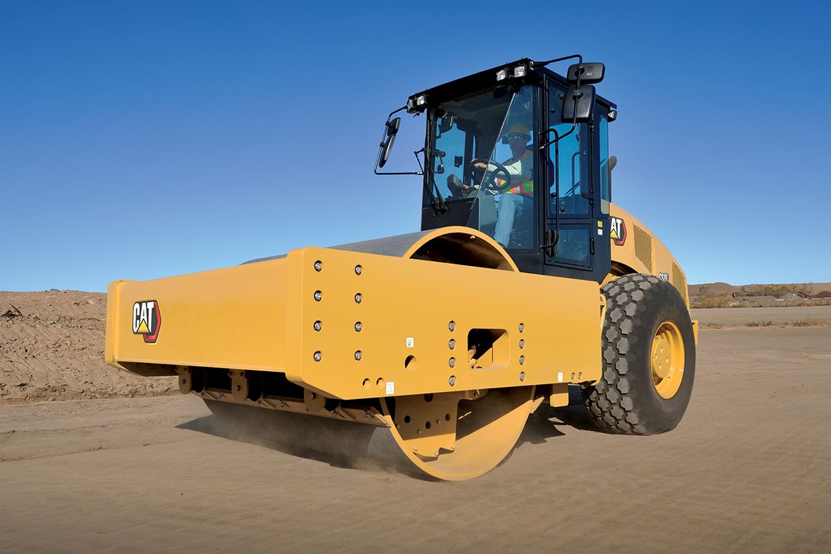 Ficha técnica do Rolo Compactador Caterpillar CS20 - Popagro