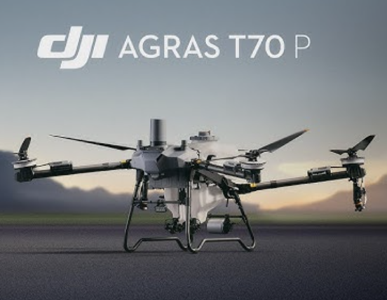 Ficha técnica do Drone Agrícola DJI Agras T70P - Popagro