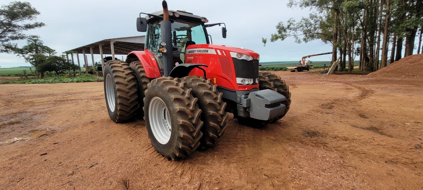 Trator Massey Ferguson 7722 (4x4) 230cv - Ano 2018 - MT - Massey ...